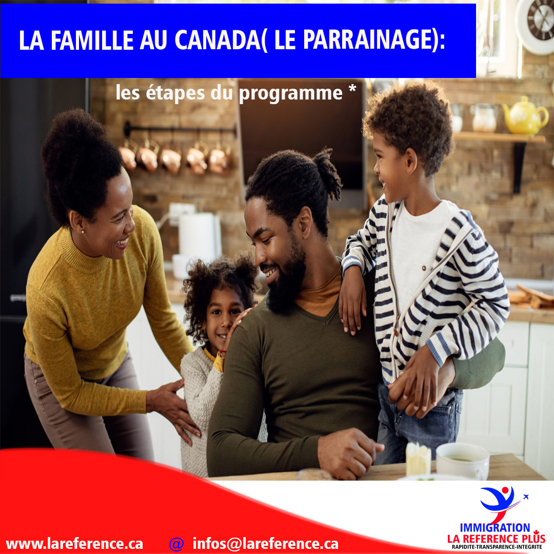 *LA FAMILLE AU CANADA(LE PARRAINAGE): les étapes du programme ...